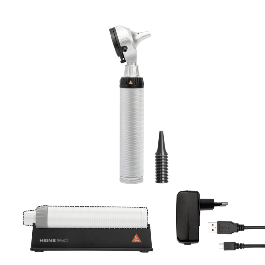 Heine Beta 200 LED F.O. Otoscope - Kingston Medical